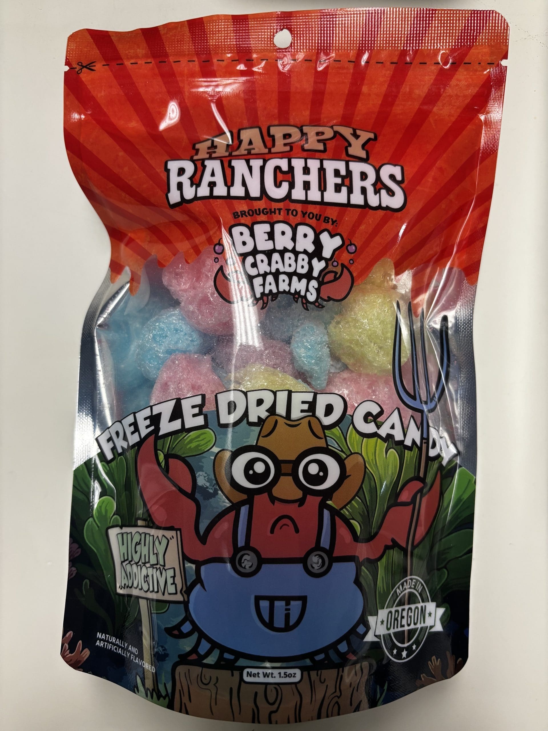 Berry Crabby Farms Happy Ranchers Freeze Dried Candy | Mayhem Oregon